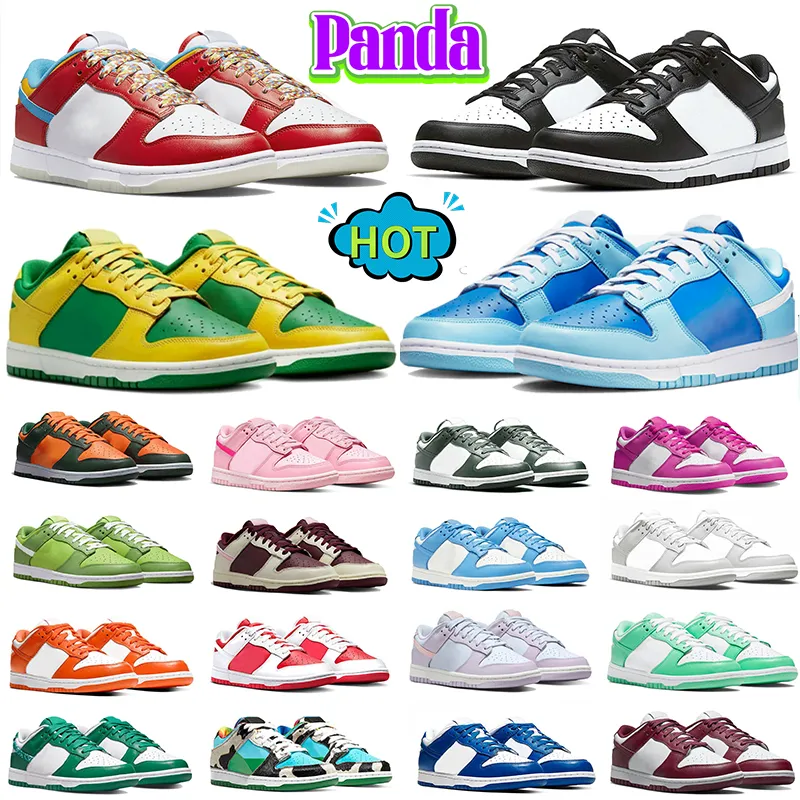 Panda Chunky Sneakers: Unisex Low Casual Platform Shoes In White, Black ...