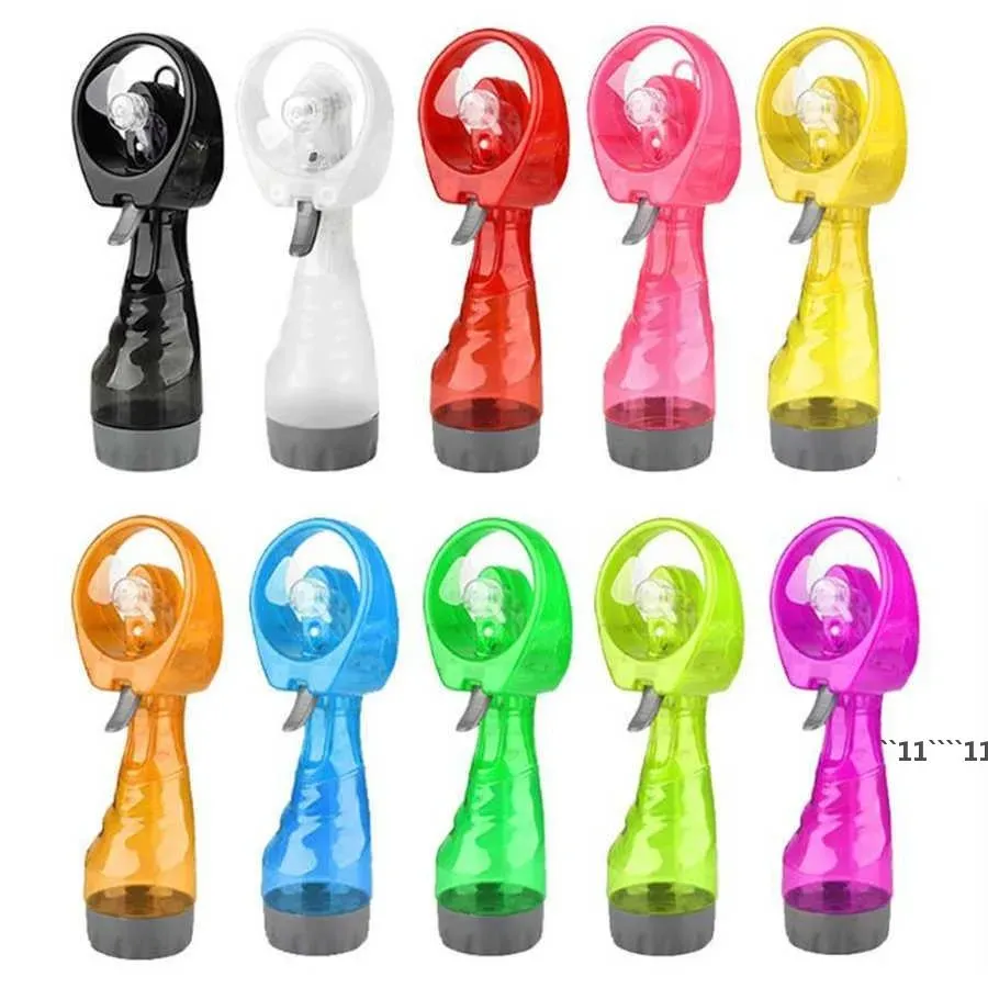 Portable Handheld Electric Water Spray Cool Ice Fan Mini Mist Maker Ice ...