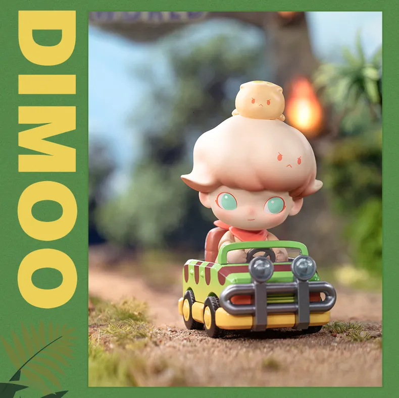Jurassic World Series Mystery Dessert Box POP MART Dimoo Cute Kawaii ...