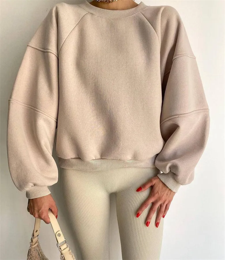 Loose Knit Pullover Sweater, Womens Workout Clothes: Lightweight Long ...