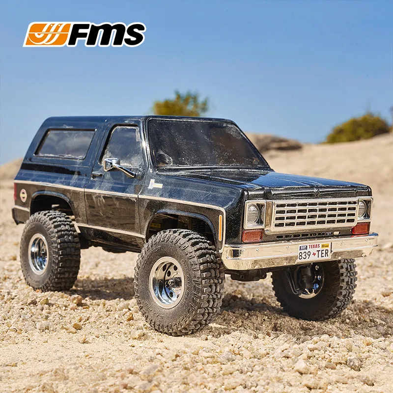 Off Road 1 10 Scale Cars: 124 FMS FCX24 K5 Blazer Pickup With Remote ...