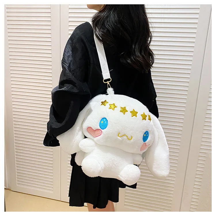 Animal Plush Backpack For Girls: Cute Cartoon One Shoulder Crossbody ...