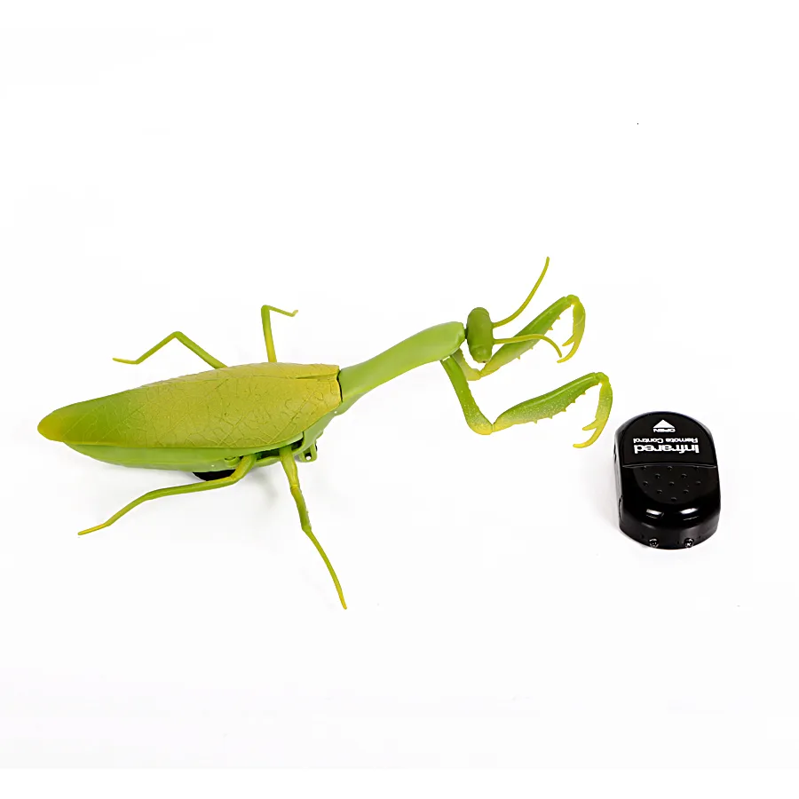 Realistic Mini Mantis RC Prank Toy With Infrared Remote Control For Kids Simulated Manda 3d ...