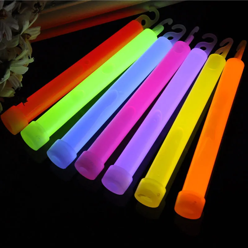 LED Light Sticks: 6 Inch Chemical Glow Sticks, Party Favors, Camping ...