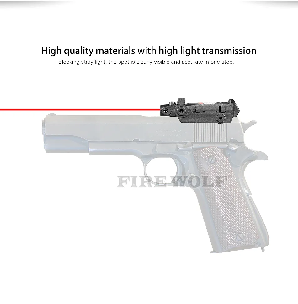 DHgate.com:Fire Wolf Tactical G17 Laser Sight Rear Red Laser for ...