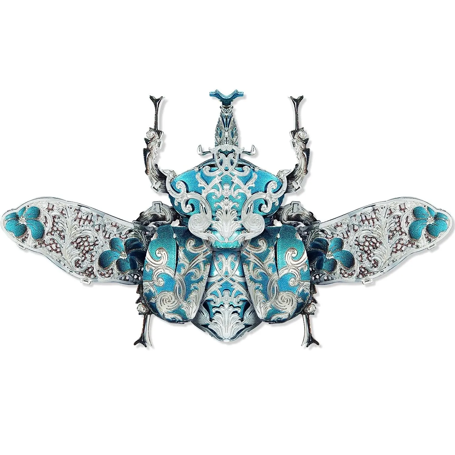 Piececool 3D Metal Puzzle Rhinoceros Beetle - DIY Insect Model Kit ...