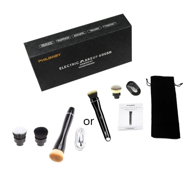 DHgate.com:Portable Electric Makeup Brushes: 360° Rotating Cosmetic ...