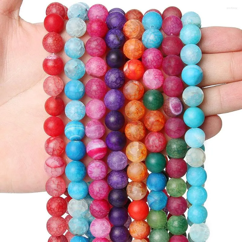 DHgate.com:Natural Dragon Veins Agate Beads for Jewelry Making, 6/8 ...