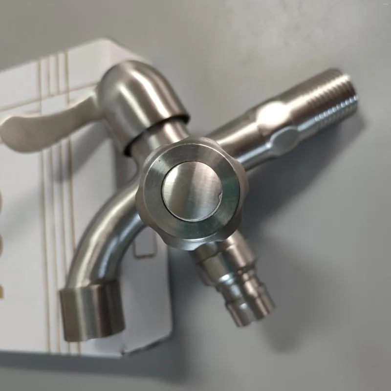 DHgate.com:Bathroom Sink Faucets Brushed 2 Holes Multi Purpose Cross 1 ...