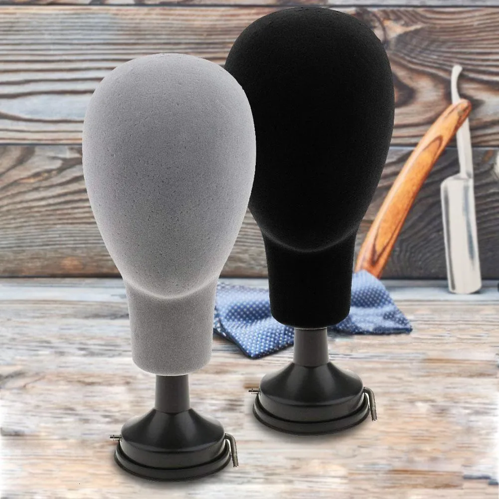 Styrofoam foam mannequin head Stand with 37cm Base Plate for Displaying ...