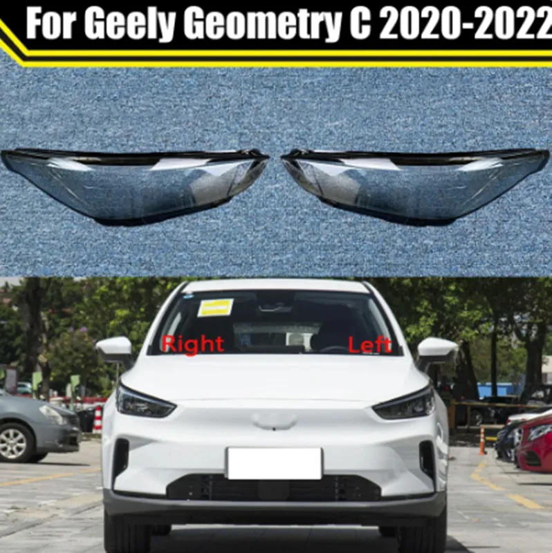 Transparent Passenger Headlight Cover For Geely Geometry C 2020 2022 ...