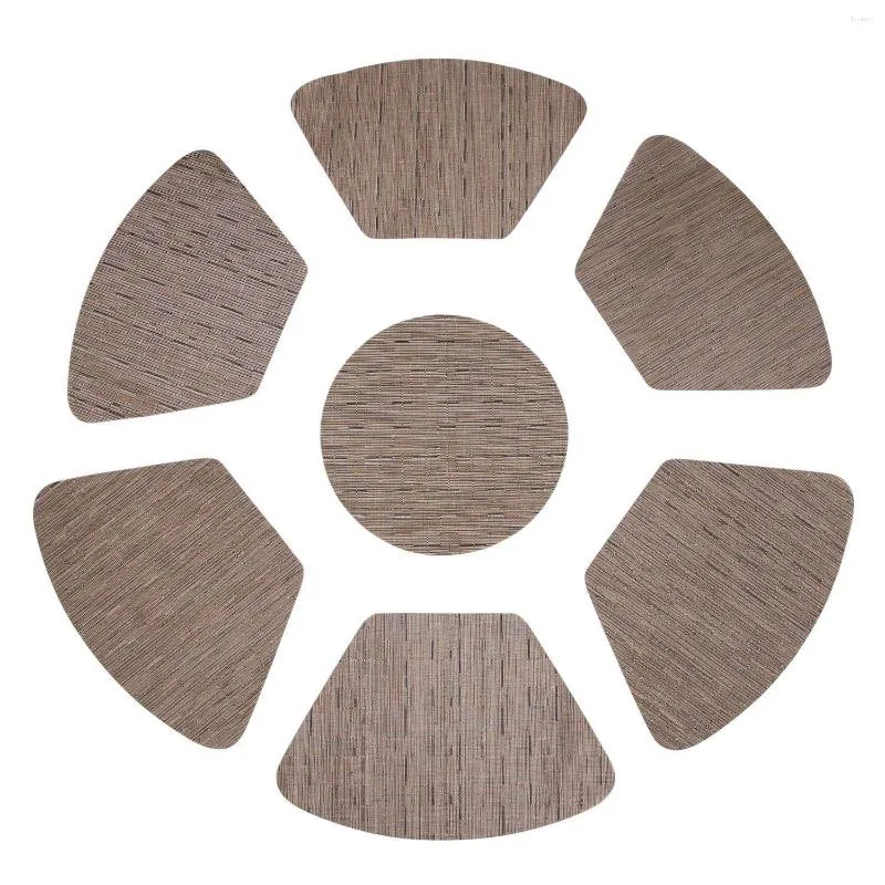 DHgate.com:Heat-Resistant Round Woven Placemats, Stain-Resistant ...