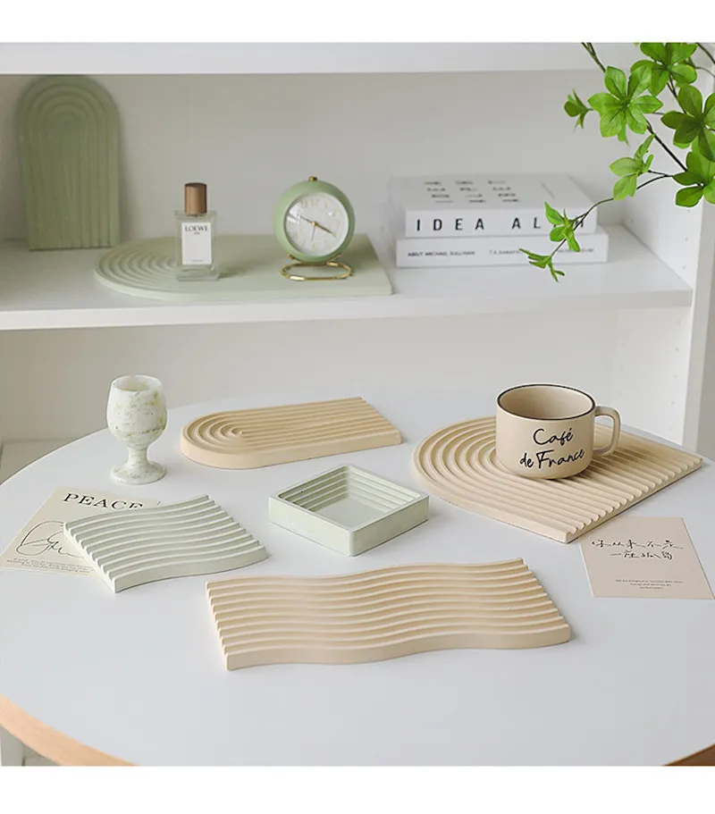 DHgate.com:Decorative Plates with Wave Pattern, 5 Colors and 6 Shapes ...