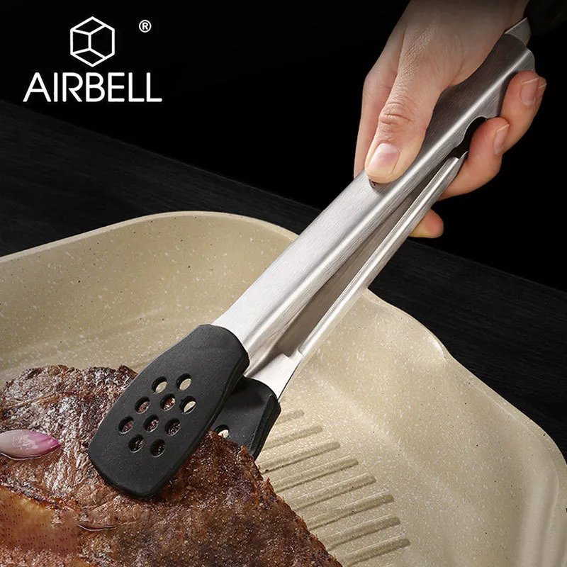 DHgate.com:Stainless Steel BBQ Tongs with Silicone Tips, Kitchen ...