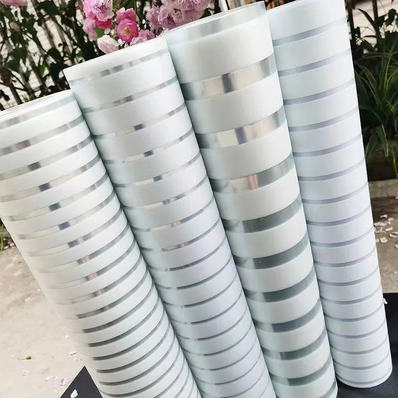 Transparent Window Stickers: Anti Collision Striped Glass Film For ...