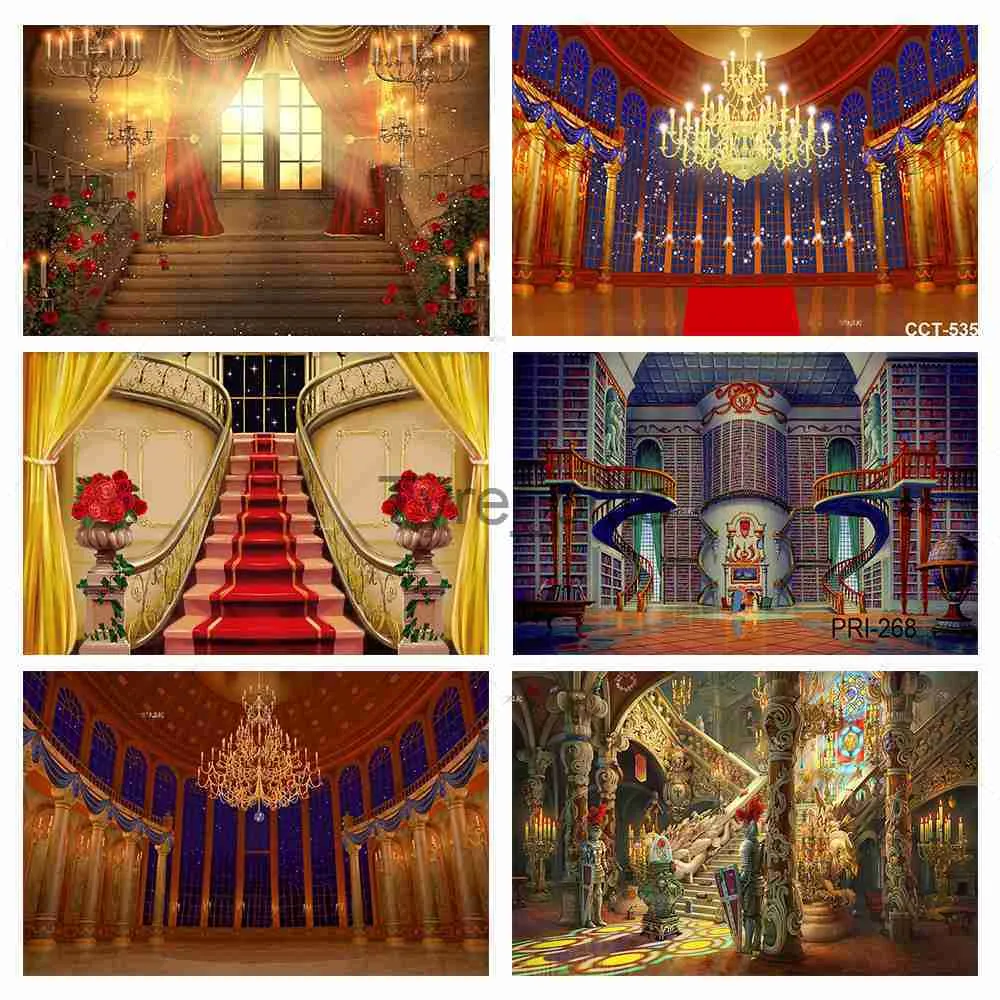 Beauty And The Beast Ballroom Staircase
