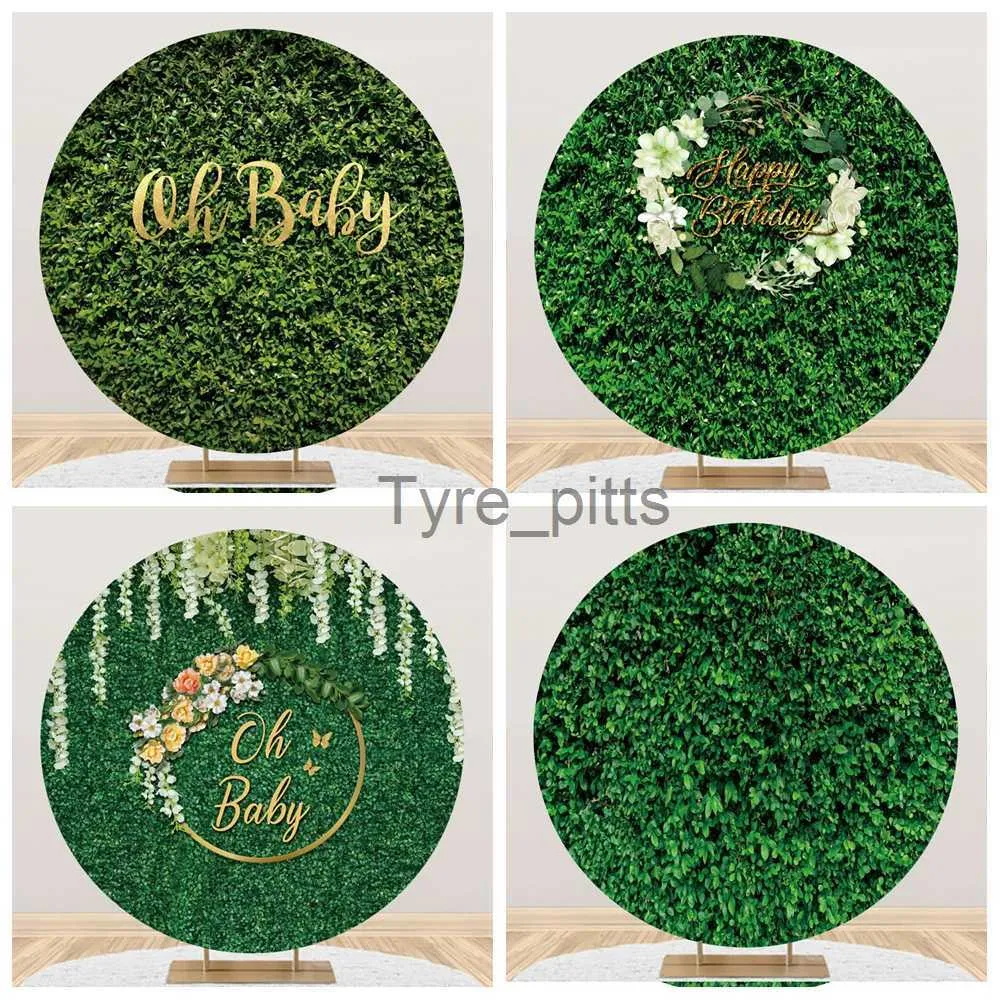 Yeele Grass Circle Safari Birthday Polyester Round Boudoir Photo Shoot ...