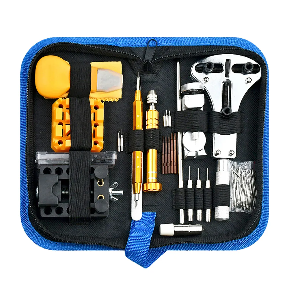 212-Piece Watch Repair Kit - Watch Band Tool Set, Link Remover, Spring ...