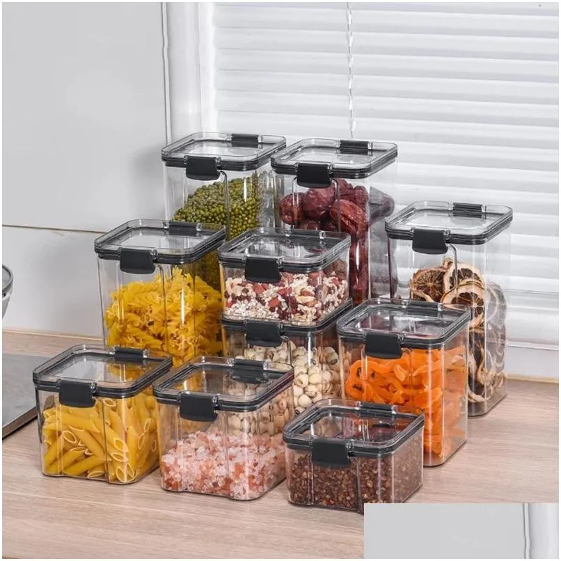 DHgate.com:Plastic Food Storage Containers for Sugar, Flour, Dry Cereal ...