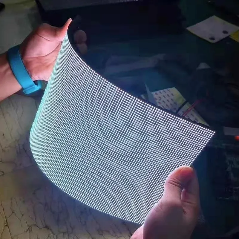 Flexible Pixel Led Wall Panel P2.5 Indoor Full Color RGB Matrix Module ...