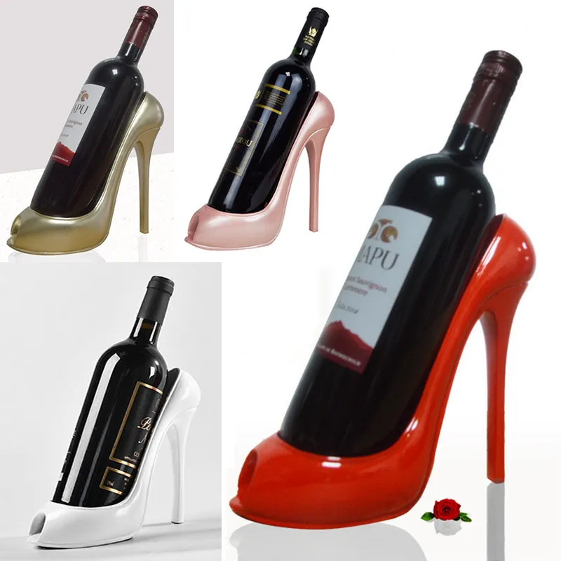 Tabletop Wine Racks Novelty High Heel Shaped Silicone Wine Bottle ...