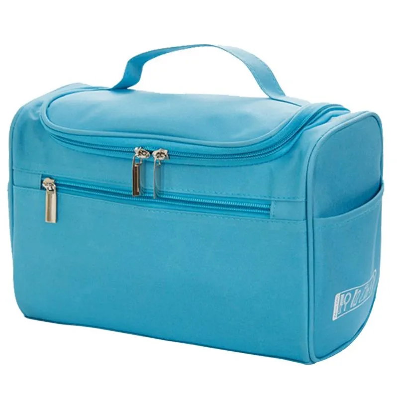 Large Waterproof Travel Toiletry Bag - Makeup Organizer Cosmetic Case ...
