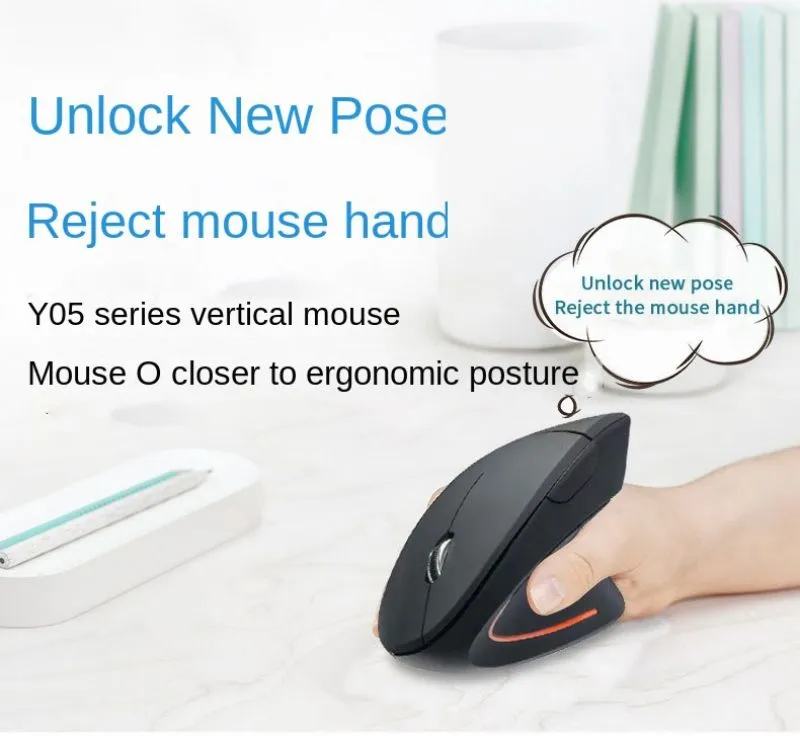 DHgate.com:Ergonomic Luminous Mute Bluetooth Mouse: Wireless, Wired USB ...