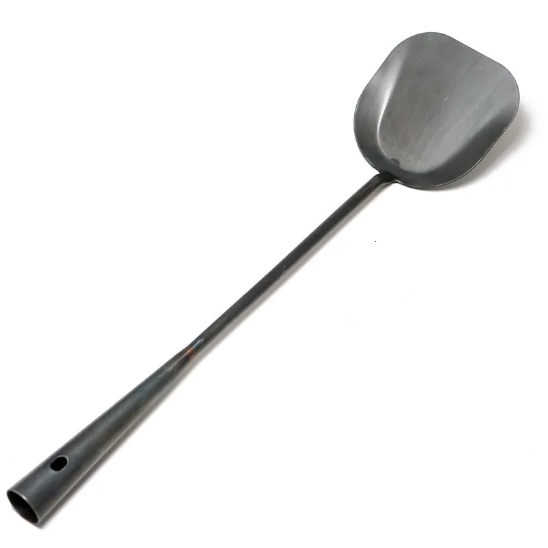 Chef's Choice Hand Hammered Iron Wok Set - Uncoated Frying Pan, Spatula ...