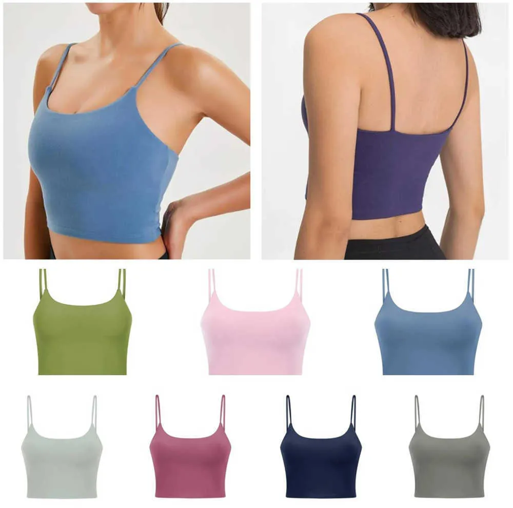 Breathable Slim Longline Yoga Bra With Removable Chest Pads For Women ...