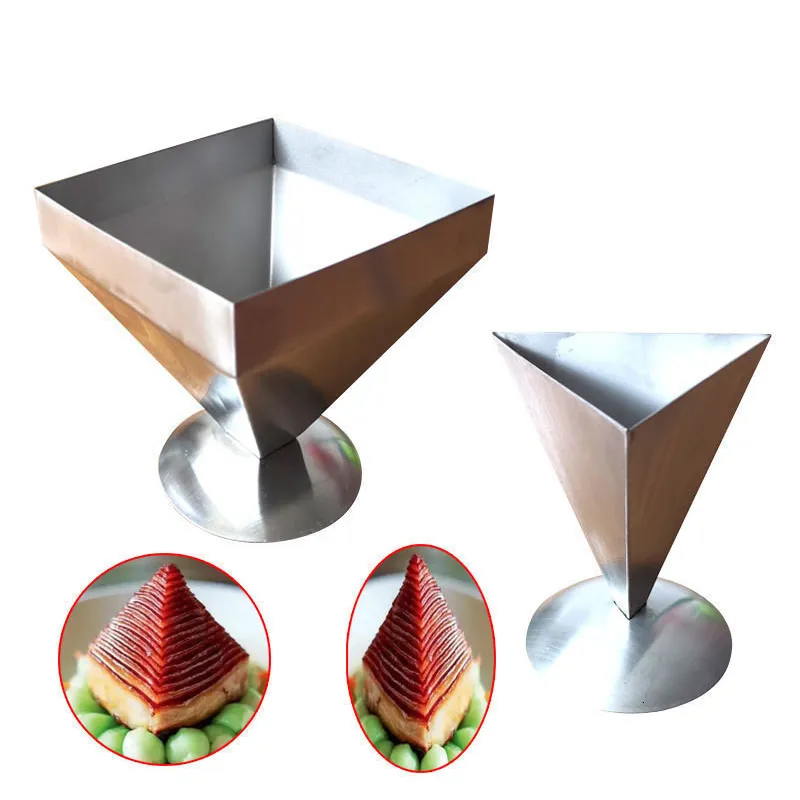 DHgate.com:Stainless Steel Pagoda Mold Creative Square Meat Mold Salad ...