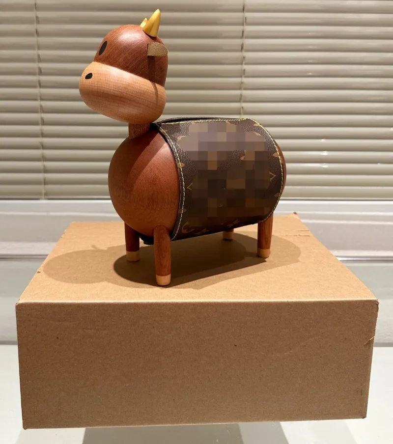 Happiness Small Tissue Box Spoof Series Donkey Pet Home Decoration ...