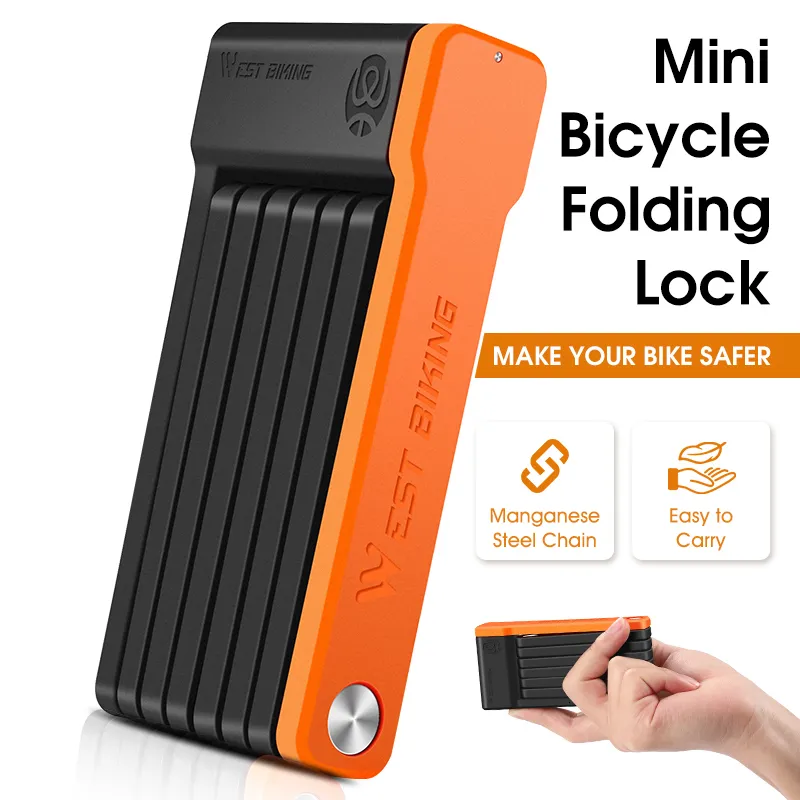 DHgate.com:Foldable Anti-Theft Bike Chain Lock for MTB & Electric ...
