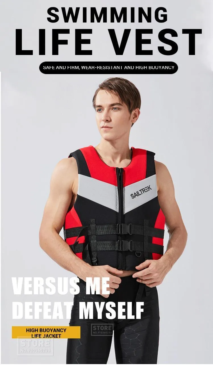 Life Vest Buoy Life Vest Adults Kayak Life Jacket Surf Vest Ski ...