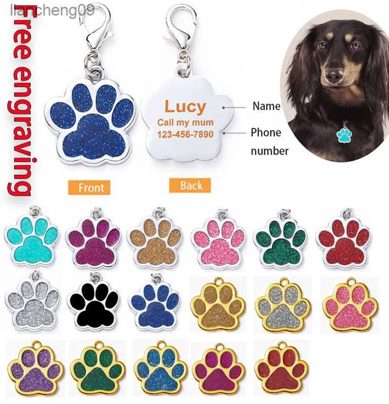 DHgate.com:Custom Pet ID Tags for Dogs and Cats - Engraved Name and ...