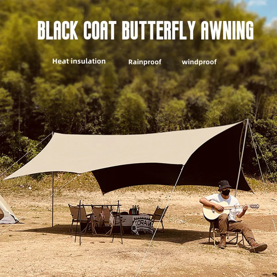 DHgate.com:Camping Tarps Butterfly Sun Shade Sail - Waterproof Outdoor ...