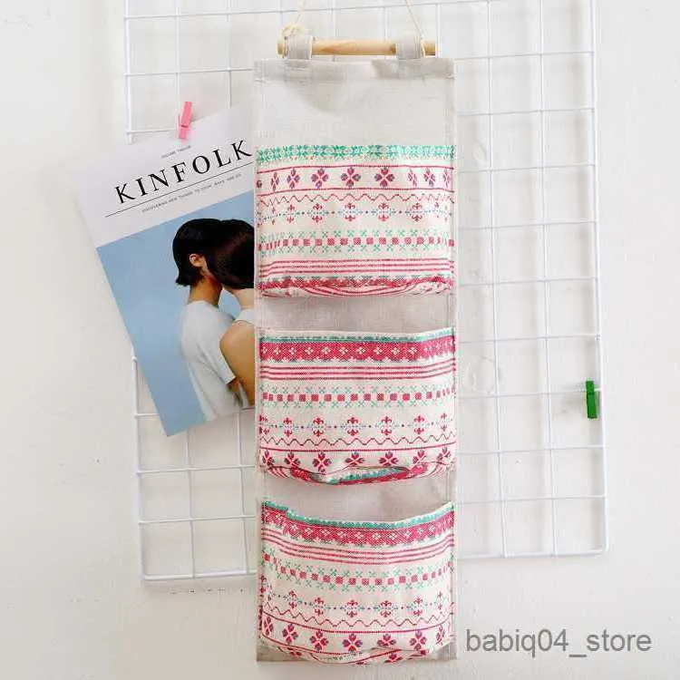 DHgate.com:Cotton Storage Baskets with Pockets, Multilayer Wall Hanging ...