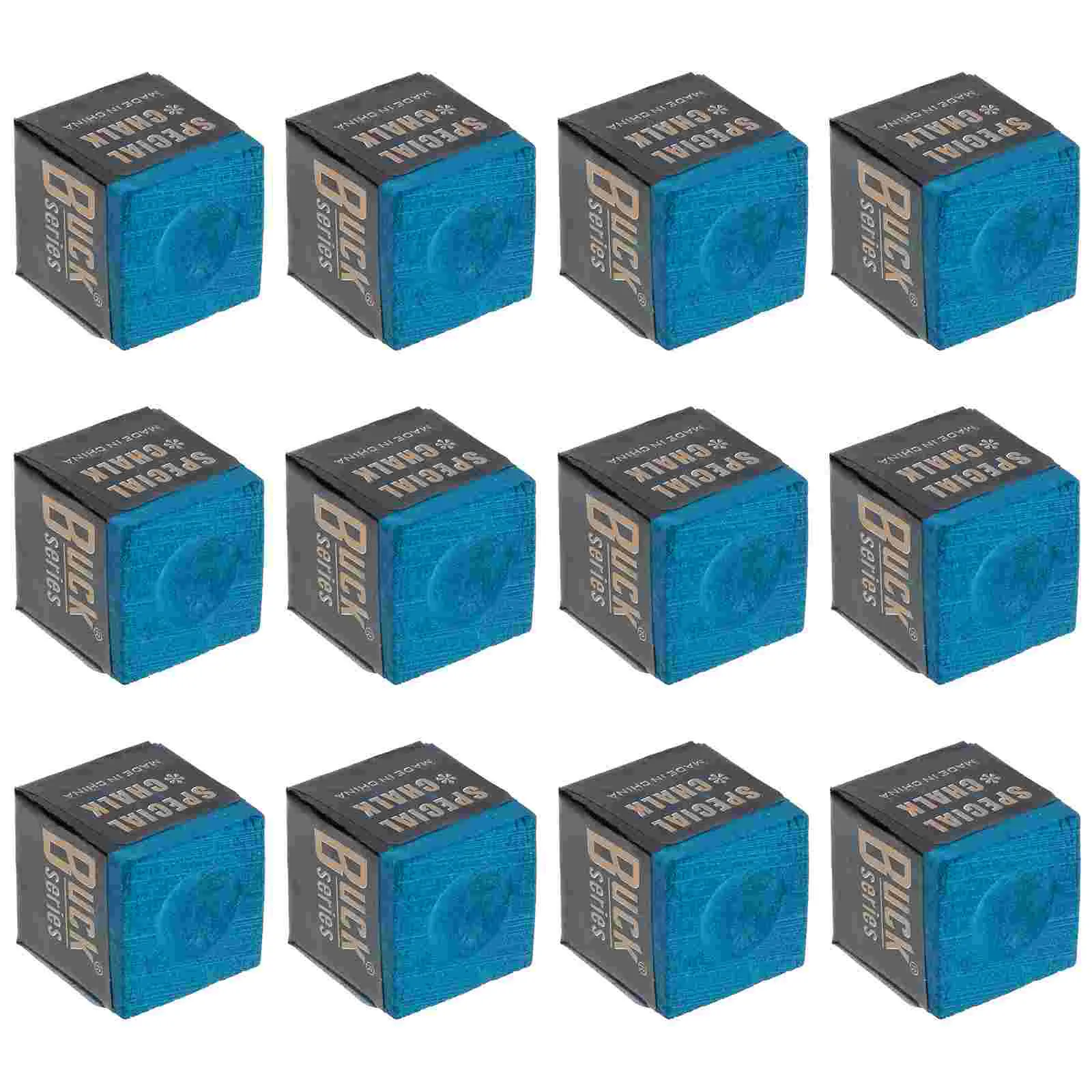 DHgate.com:12-Piece Billiard Cue Chalk Set: Green Powdered Chalk Cue ...