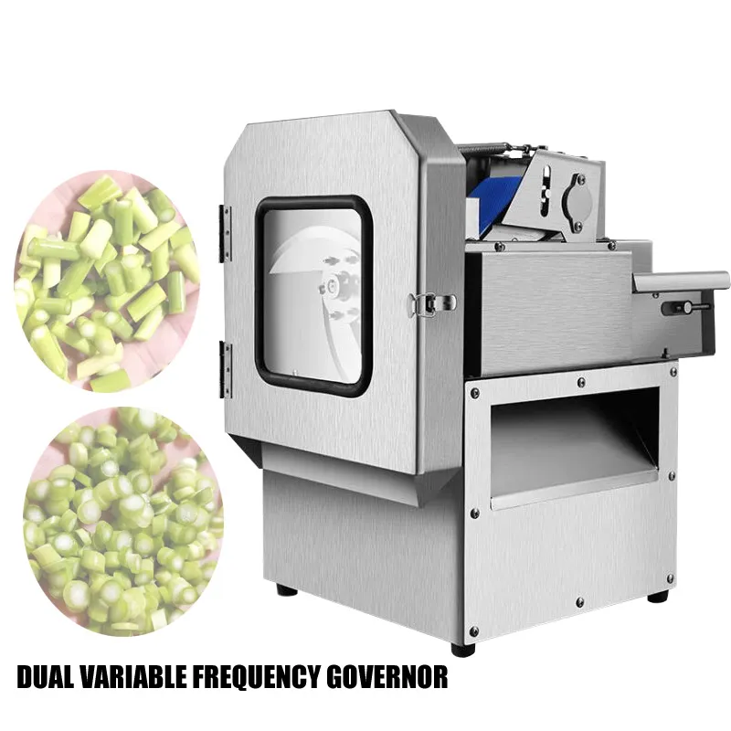 Automatic Vegetable Cutting Machine for Lotus Roots, Chili, Celery, Radish, and Potato Slices ...