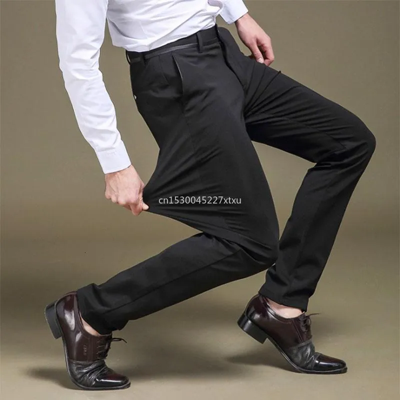 High Stretch Men's Casual Waist Markham Formal Trousers For Spring And ...