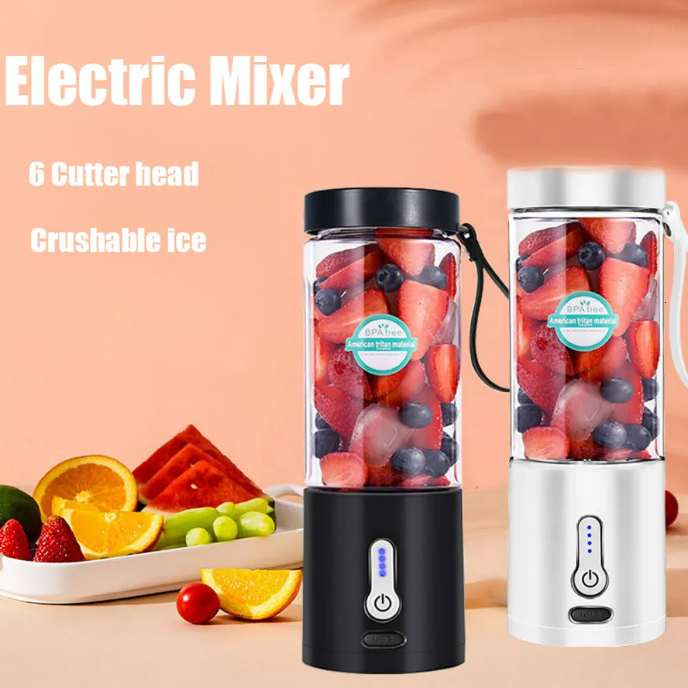 DHgate.com:Portable 530ML USB Rechargeable Electric Smoothie Juicer ...