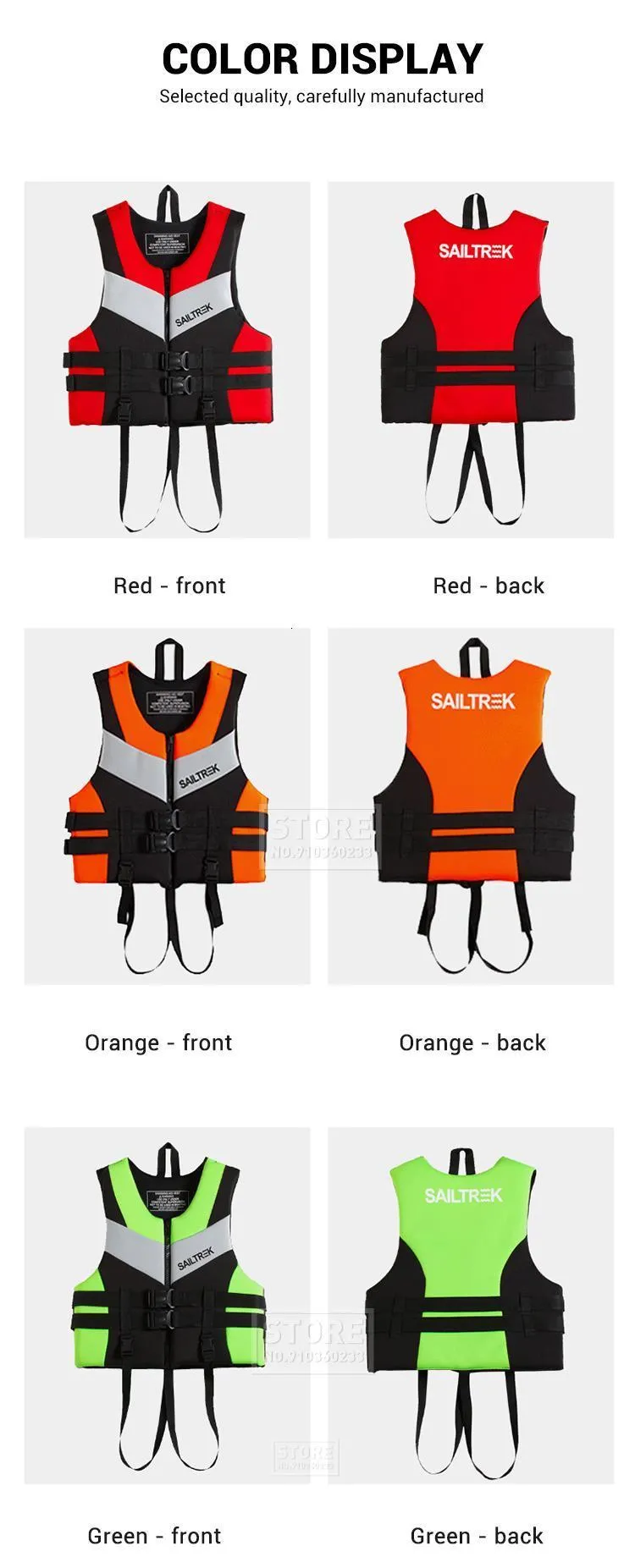 Life Vest Buoy Life Vest Adults Kayak Life Jacket Surf Vest Ski ...