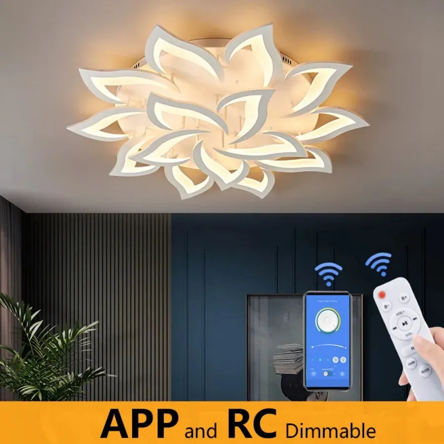 DHgate.com:Modern Dimmable LED Ceiling Light for Living Room Bedroom ...