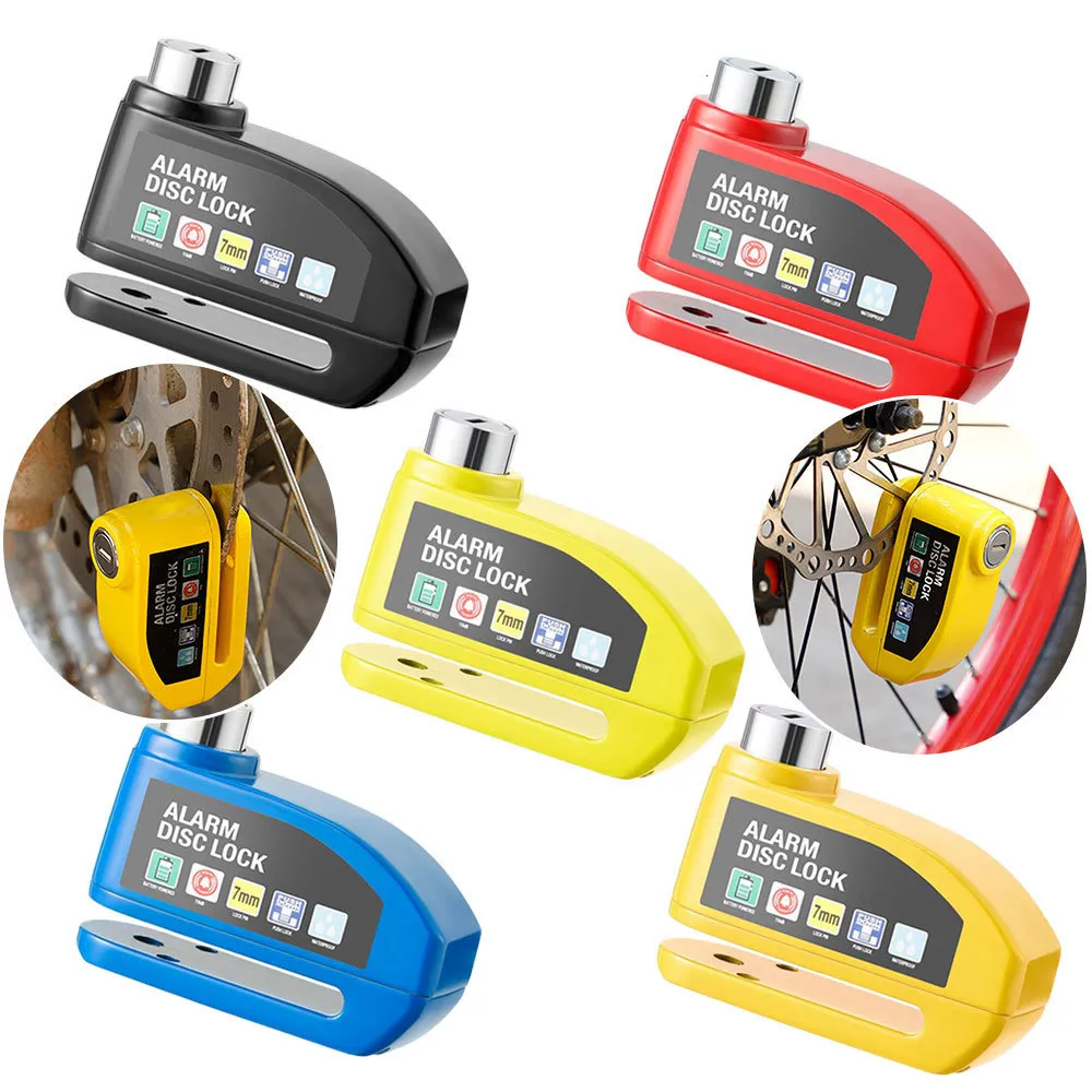 DHgate.com:2 Pack Security Aluminum Alloy Bike Disc Brake Alarm Lock ...