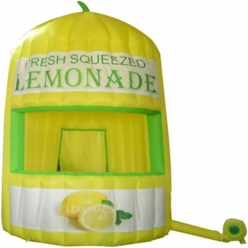 Giant Inflatable Lemonade Stand - Outdoor Sales Booth, Reception Desk ...
