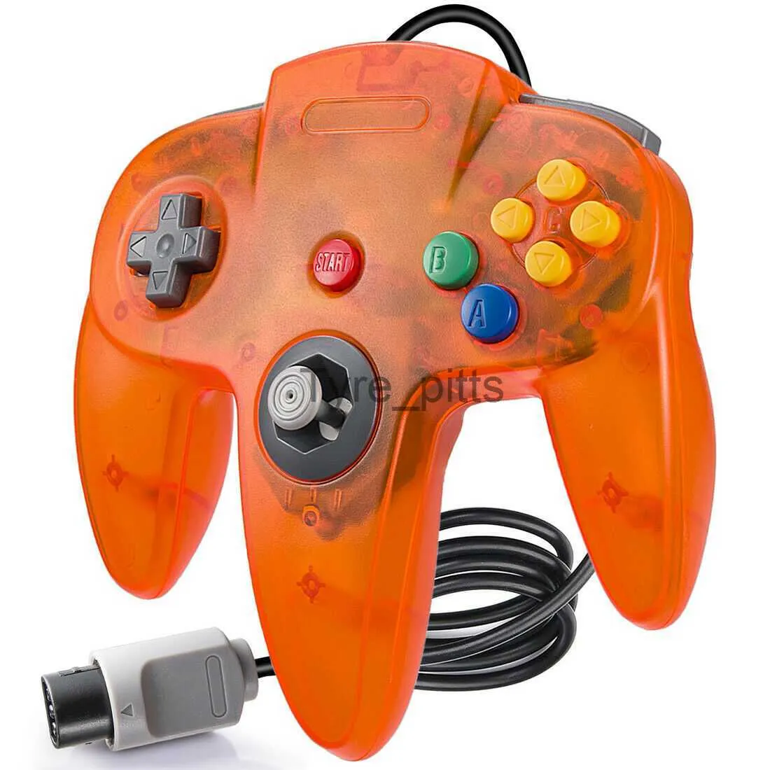 N64 Controller USB Classic Wired Game Controller Pad Joystick N64 ...