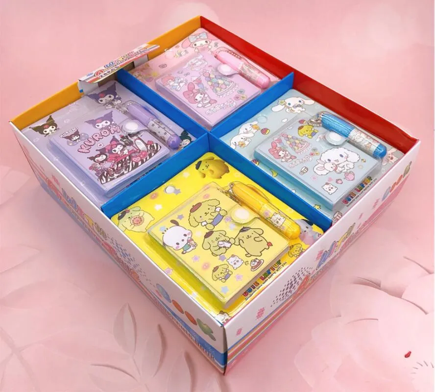 Kawaii Purple Melody Cinnamo Roll Style Mini Types Of Notepad Perfect ...