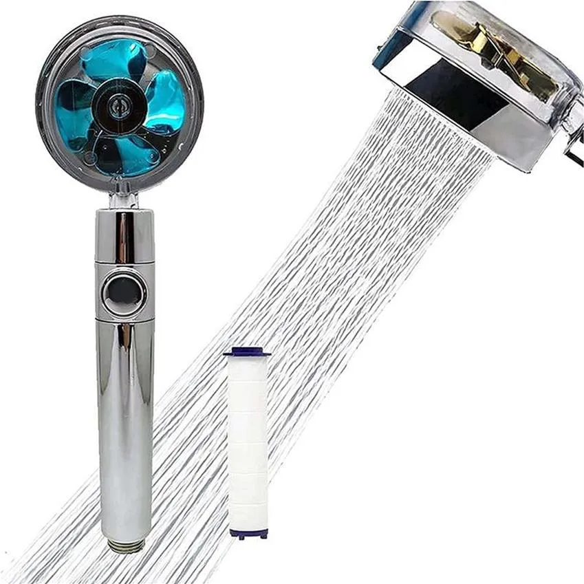 DHgate.com:360° Power Shower Head, ABS High-Pressure Spray Nozzle ...