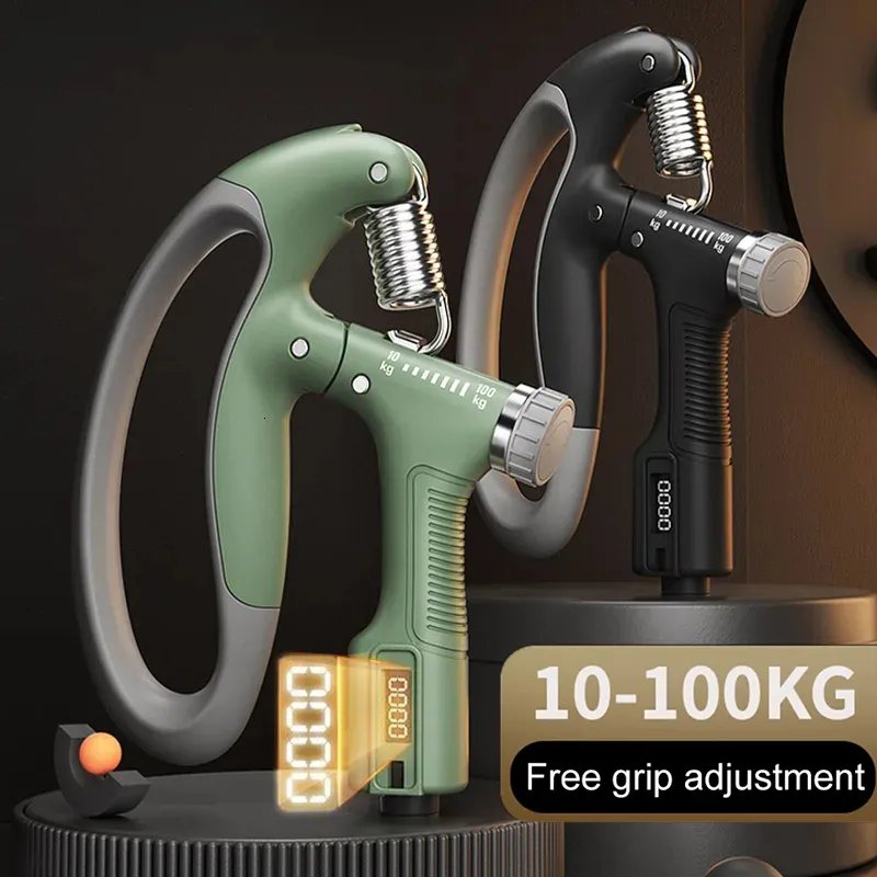 Hand Grips 10 100Kg Hand Gripper Expander Gym Hand Grip Dynamometer ...