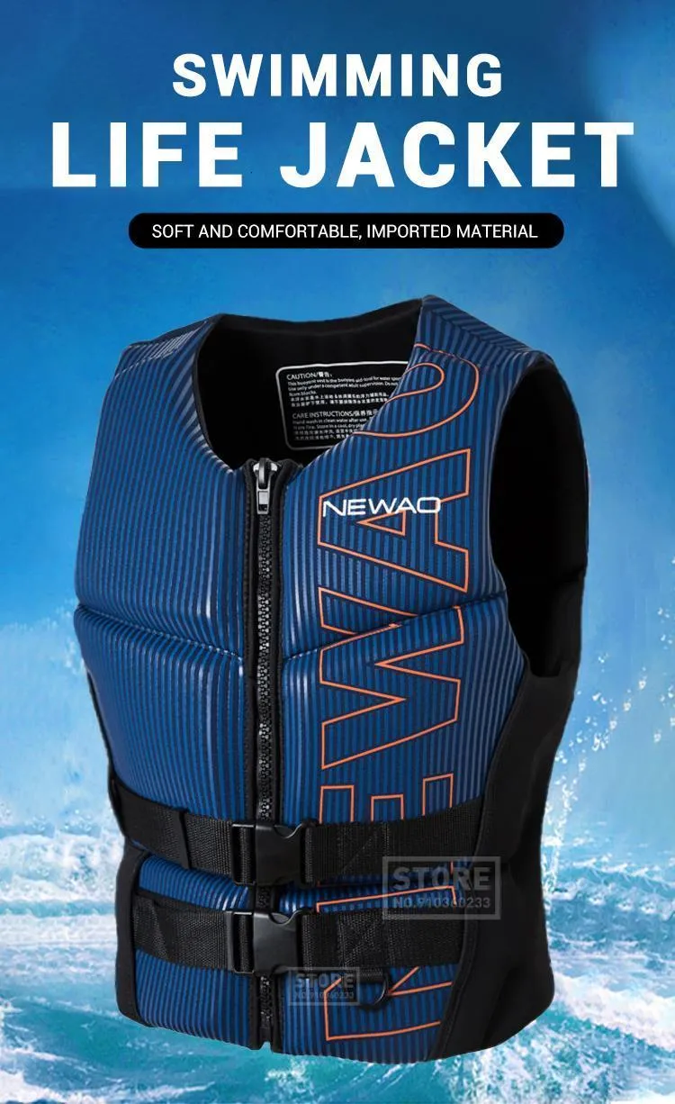 Adult Multi Use Life Jacket For Kayaking, Surfing, Skiing – High ...