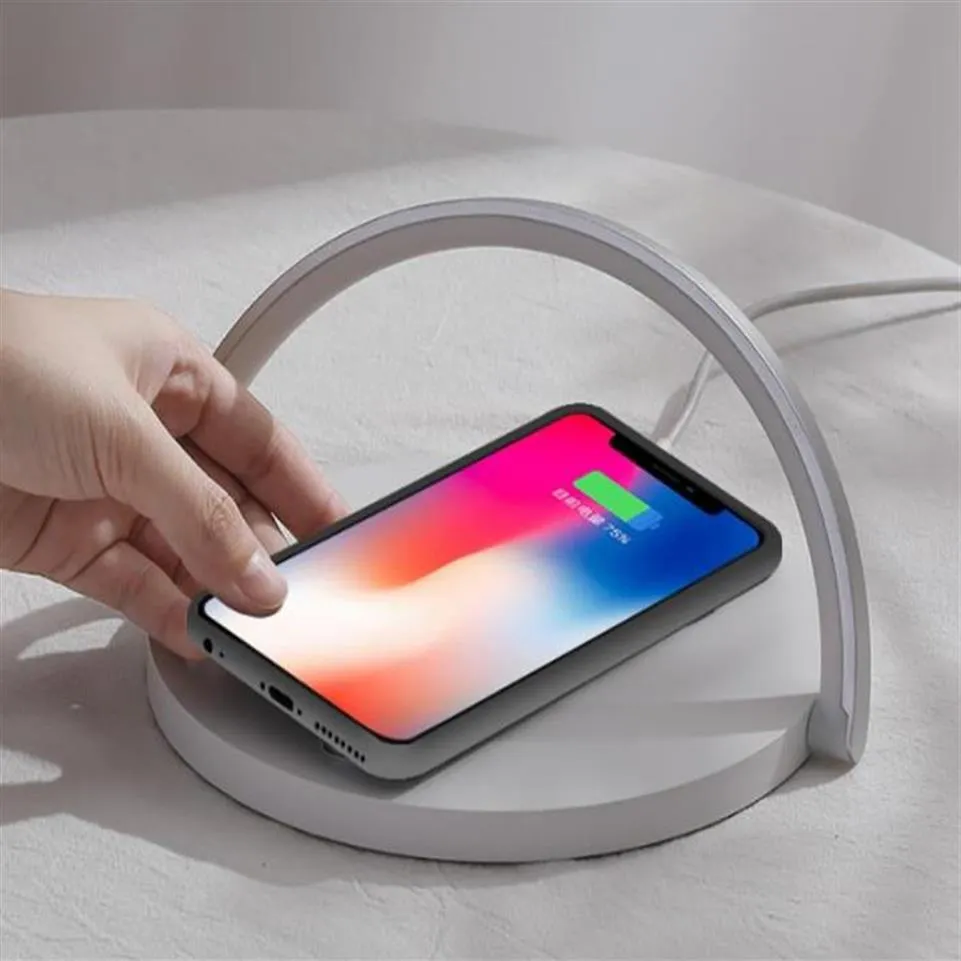 DHgate.com:2024 Wireless Charging Table Lamp: Night Light, Phone Stand ...